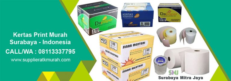 JUAL & HARGA KERTAS CONTINUOUS FORM – WA: 08113337795 | SUPPLIER KERTAS ...